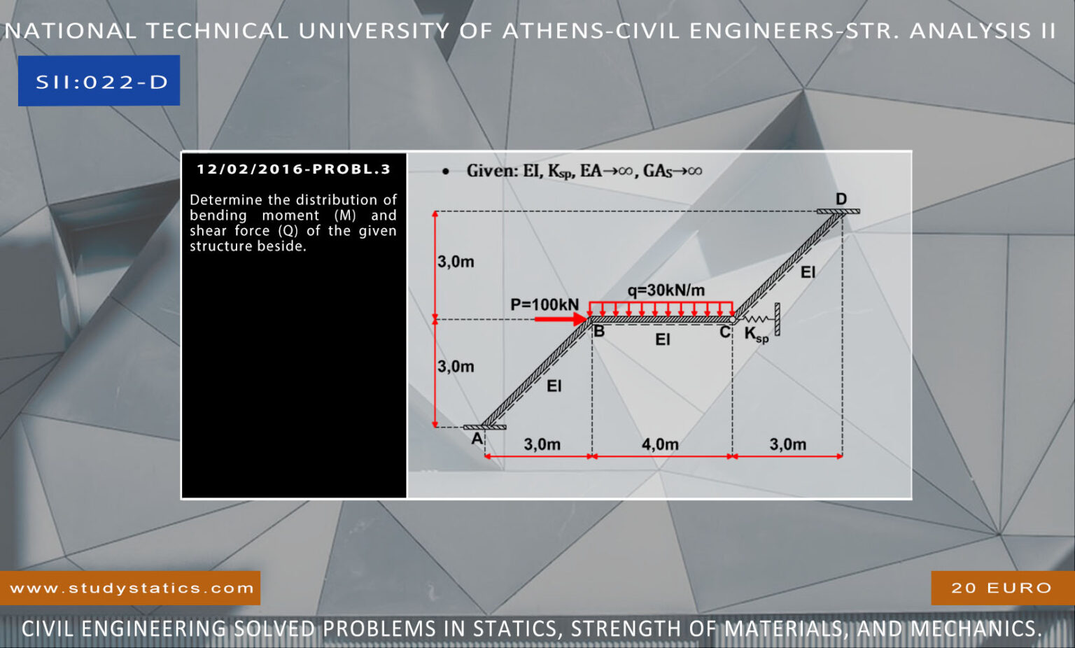 The Use Of Slope Deflection Method In Indeterminate Structure Of